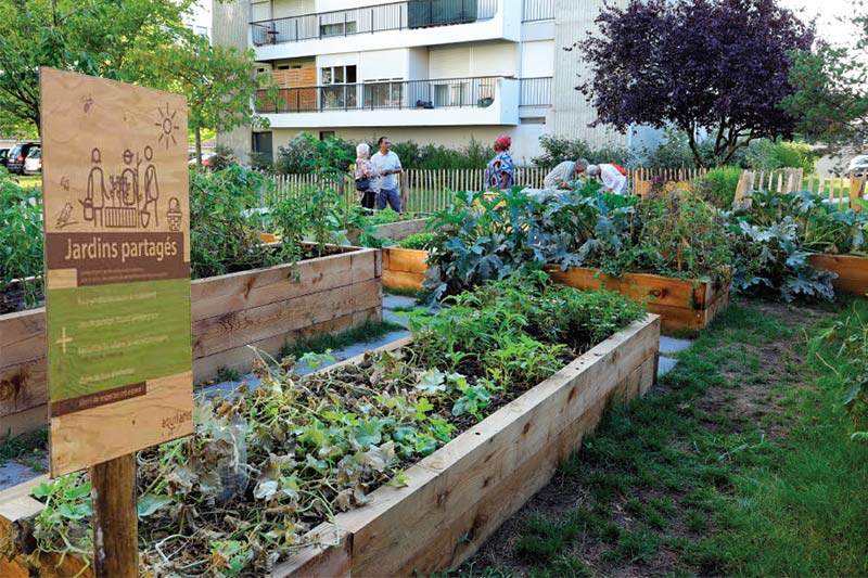 Des jardins en partage - Aquitanis Syndic